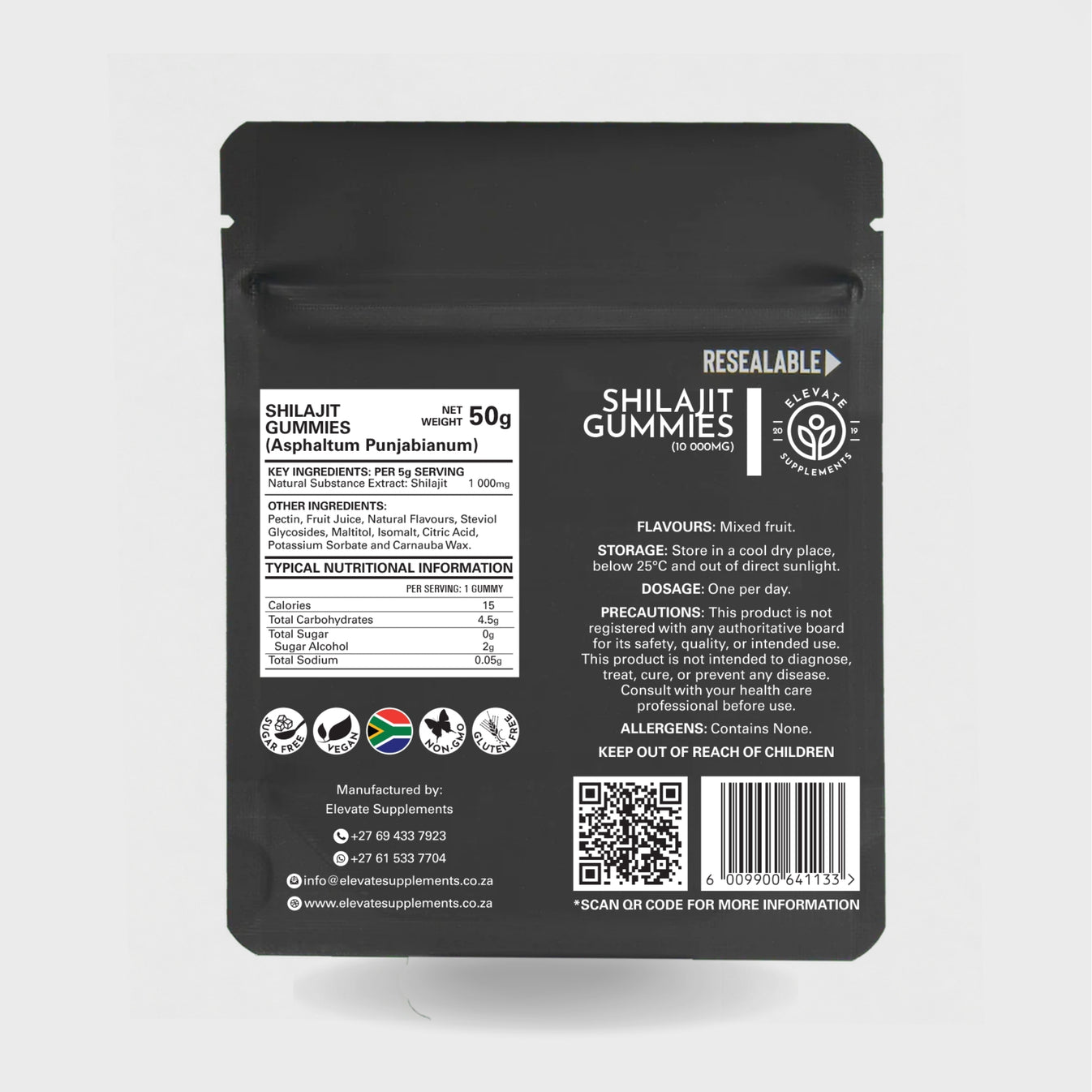 Shilajit Gummies – Elevate Supplements